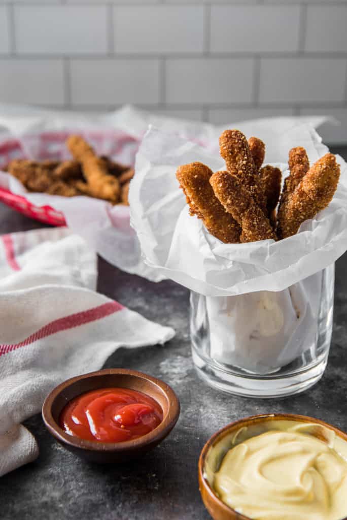 Easy Keto Chicken Fries (Golden And Crispy) - KetoConnect.net